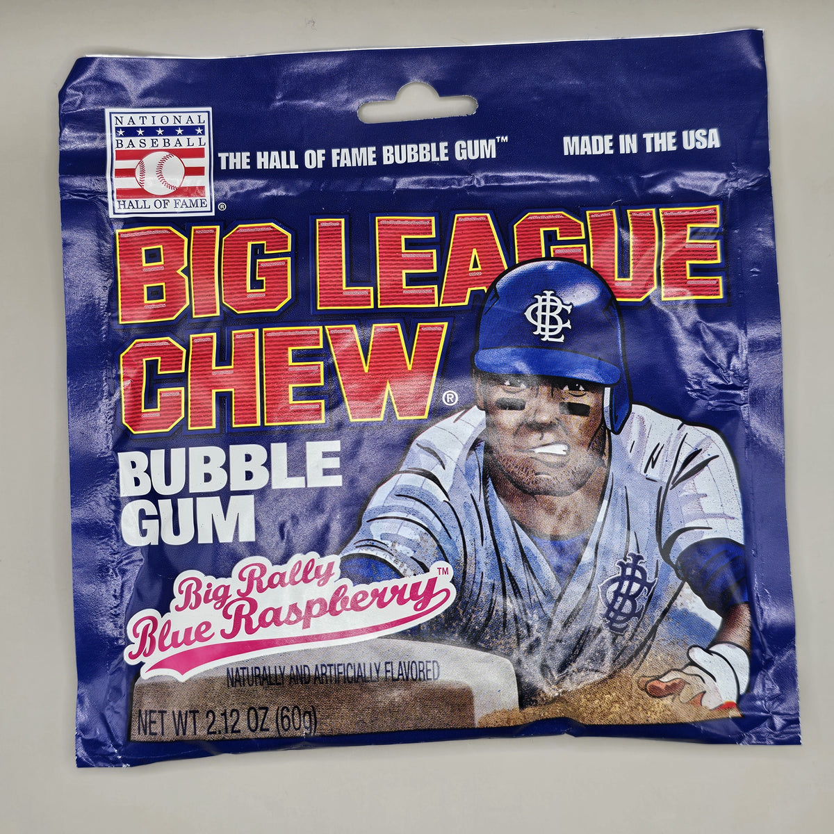 Big League Chew - Big Rally Blue Raspberry – Candy Baron