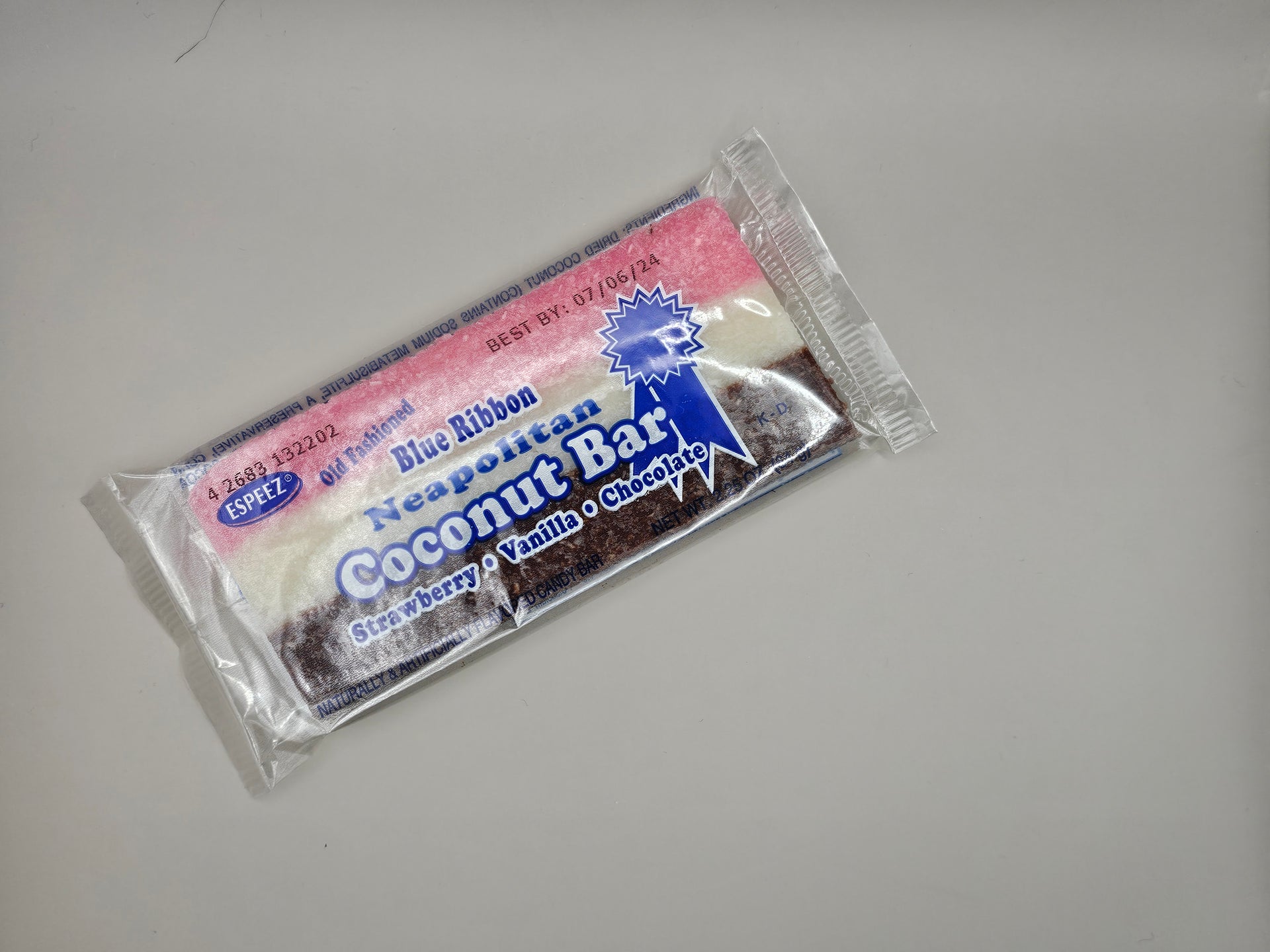 Neopolitan Coconut Slice – Candy Baron